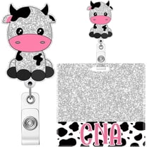 Cute Christmas Badge Reel - Retractable Santa Claus ID Badge Holder ...