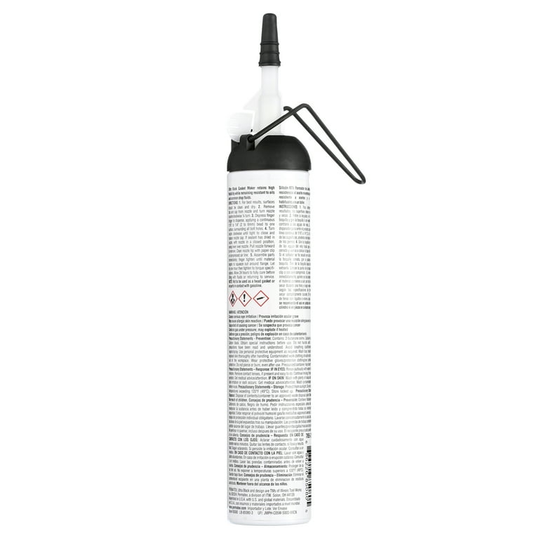 Shoe Goo Black S/S Permatex® - Ultra Black® RTV Silicone Gasket Maker ...