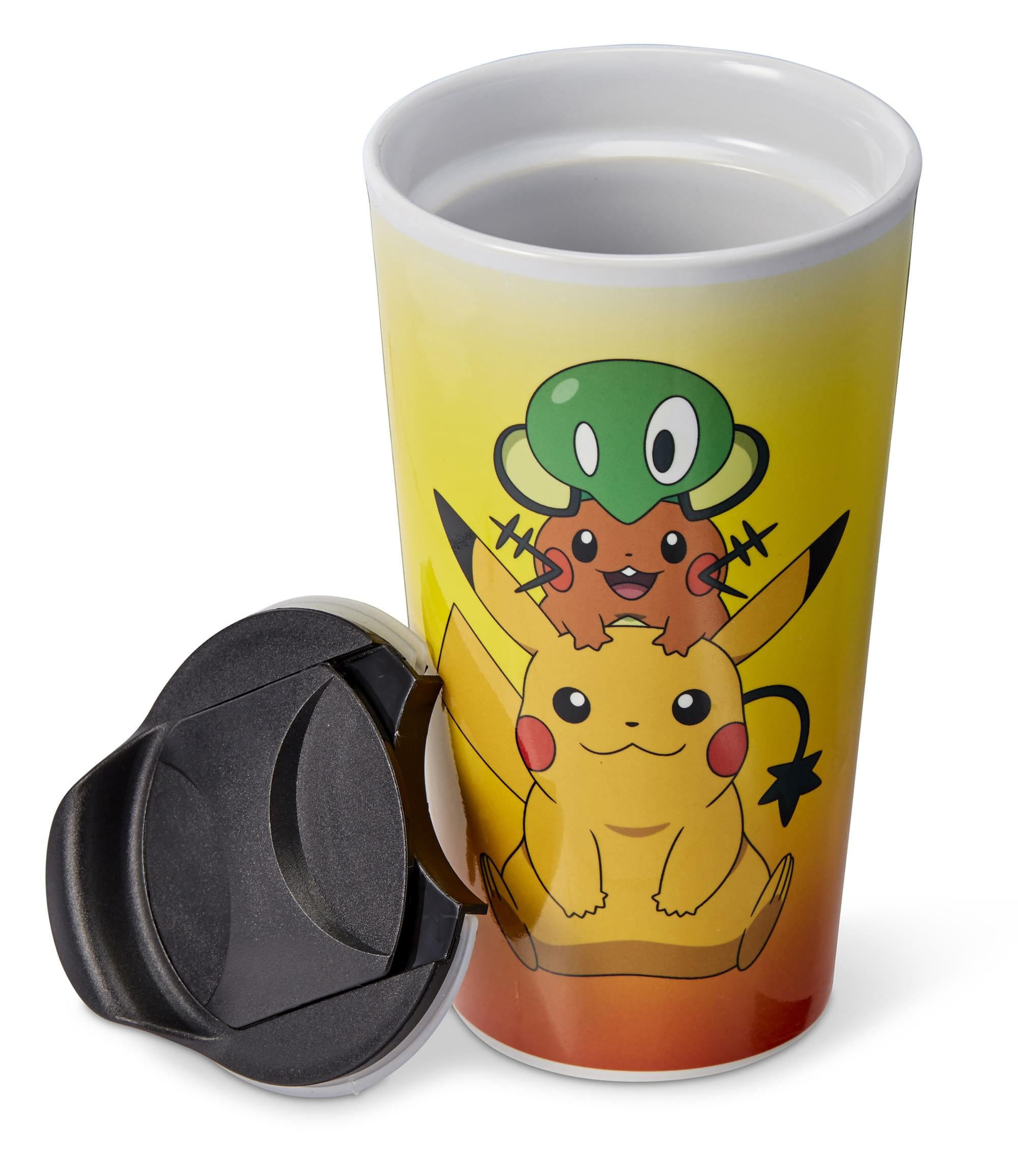 Pokémon XY Series Travel Mug | Pikachu, Dedenne, & Squishy | Holds 16 ...