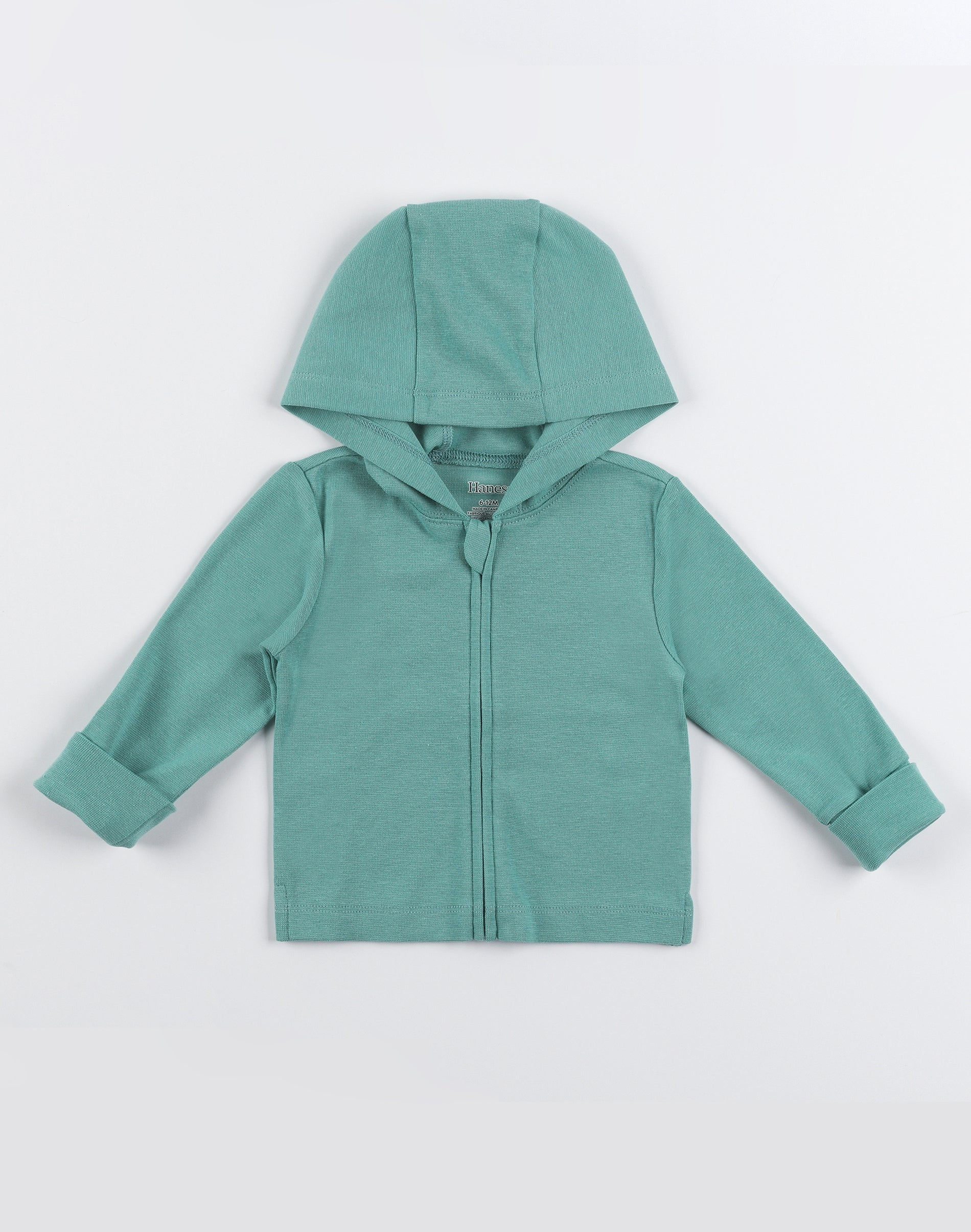 Hanes Zippin Baby Knit Lightweight Full-Zip Hooded Jacket, 4-Way ...