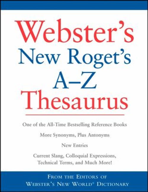 Pre-Owned Office Depot Webster's New World Roget's A-Z Thesaurus CUSTOM (Hardcover ...
