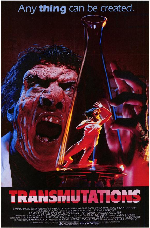 Transmutations - movie POSTER (Style A) (27" x 40") (1985) - Walmart ...
