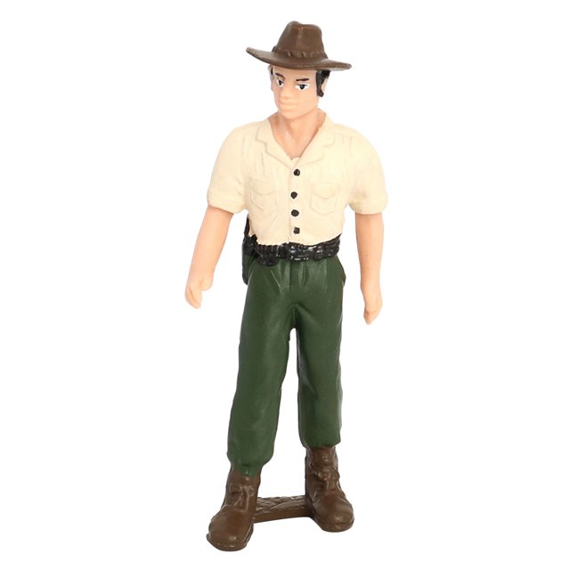 Skindy PVC Simulation Figurine Mold Decor Toys - Worker and Farmer ...