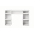 Mainstays 4-Cube Storage Desk, White Grain - Walmart.com
