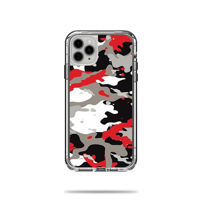 MightySkins LIFNIPH11PRM-Red Camo Skin for Lifeproof Next Case iPhone ...