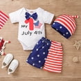 CAICJ98 My First Baby Boy 4th of July Outfit Newborn Romper + Stars ...