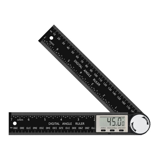 Angle Ruler Plastic Angle Ruler Angle Gauge Protractor Woodworking ...