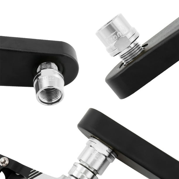 Extensor De Pedales MUQZI Pedal Extender Left Right Signs Bike Pedal Extender Adapter (Plata ...