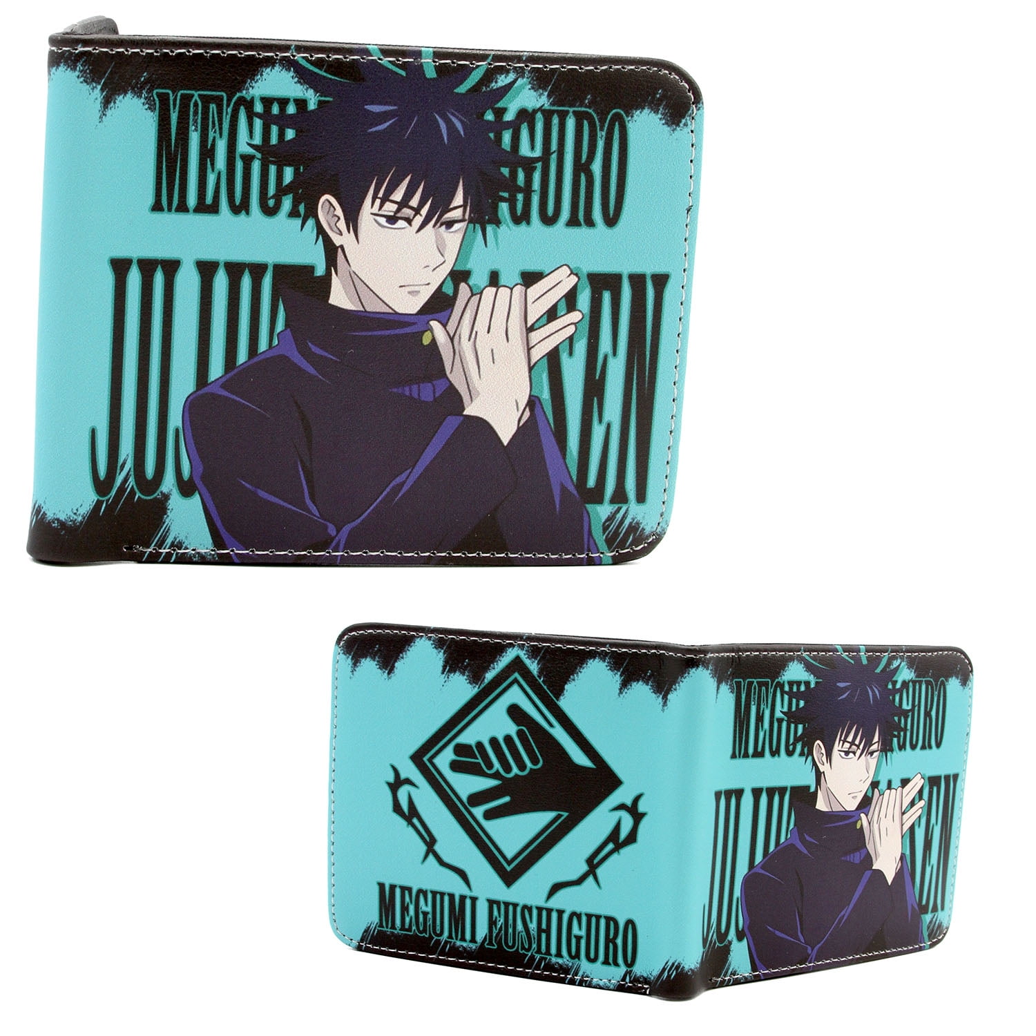 Megumi Fushiguro - Jujutsu Kaisen 4x5" Bi-Fold Wallet - Walmart.com