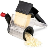 Simperf Rotary Cheese Grater, Vegetable Slicer for Kitchen, with 5 ...