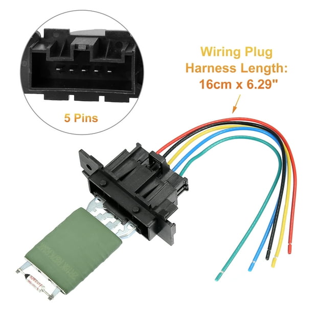 55702407 Car Air Conditioning Fan Speed Control Heater Blower Motor Resistor for Fiat