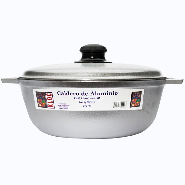 KLOC Cast Aluminum Caldero #7 26 cm (4.5 Ltr) - Walmart.com