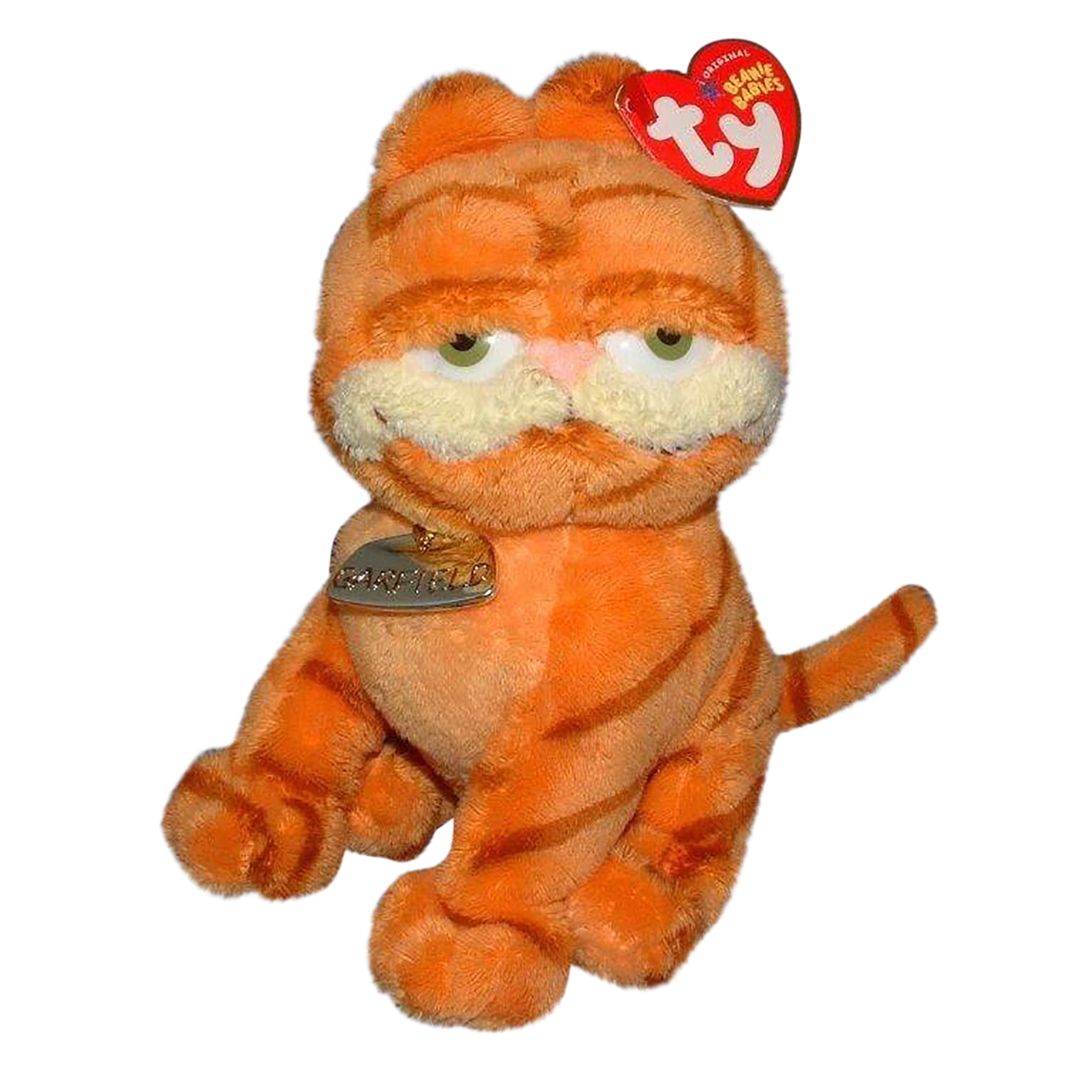 Ty Beanie Baby: Garfield the Cat | Stuffed Animal | MWMT - Walmart.com