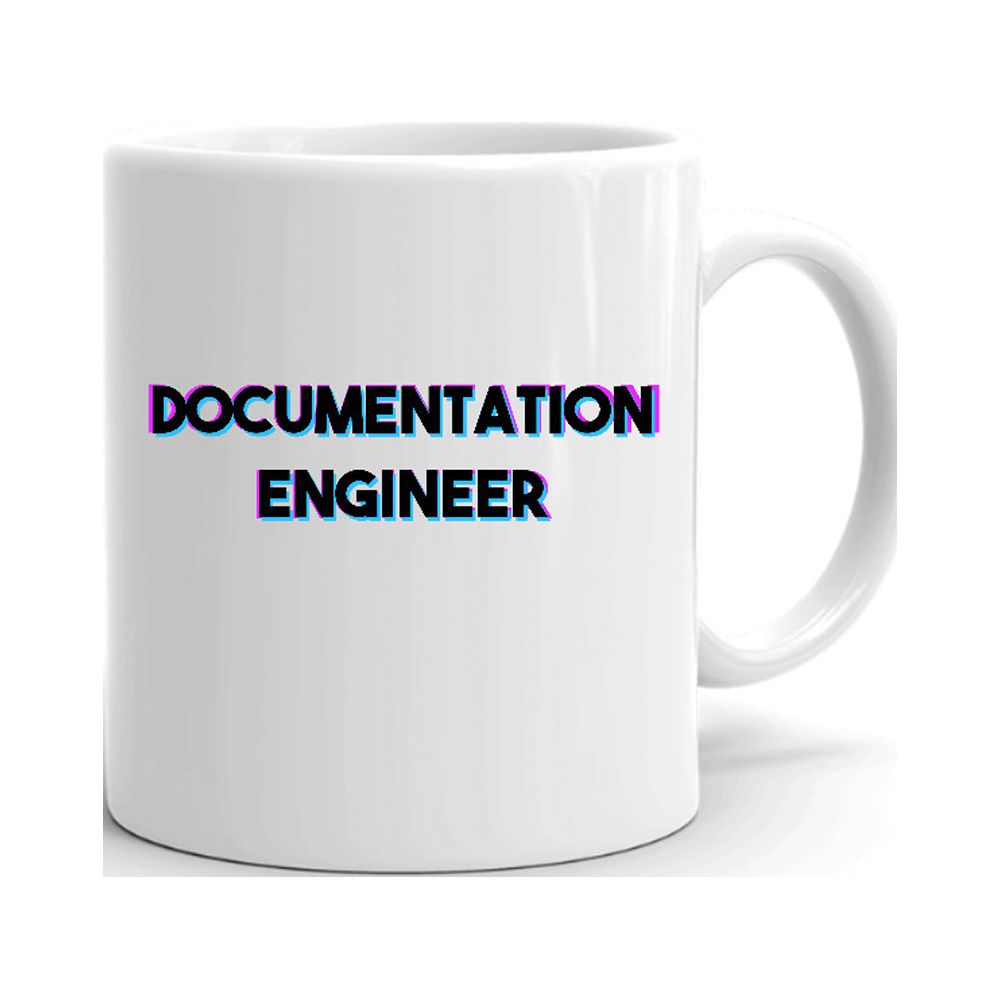 Tri Color Documentation Engineer Ceramic Dishwasher And Microwave Safe Mug - Walmart.com