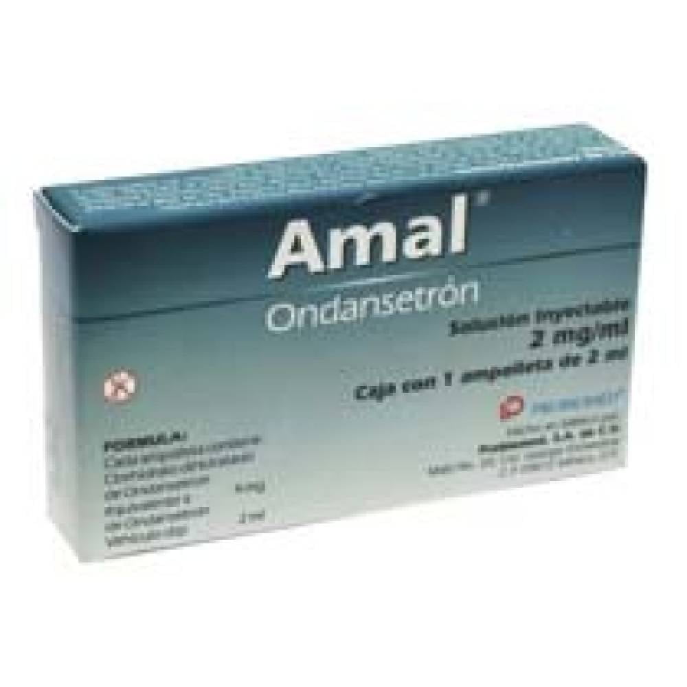 Amal 2 mg/ml solución inyectable 1 ampolleta | Bodega Aurrera en línea