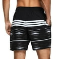 Dakimoe Mens Swim Trunks Stretch Water Beach Shorts With Compression