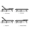 Split King Size Adjustable Bed Frame with USB Port,Head/ Foot Tilt ...