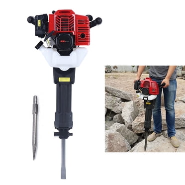 Jack Hammer, 52CC 1900W 6500RPM 2 Stroke Jack Hammer Concrete Breaker ...