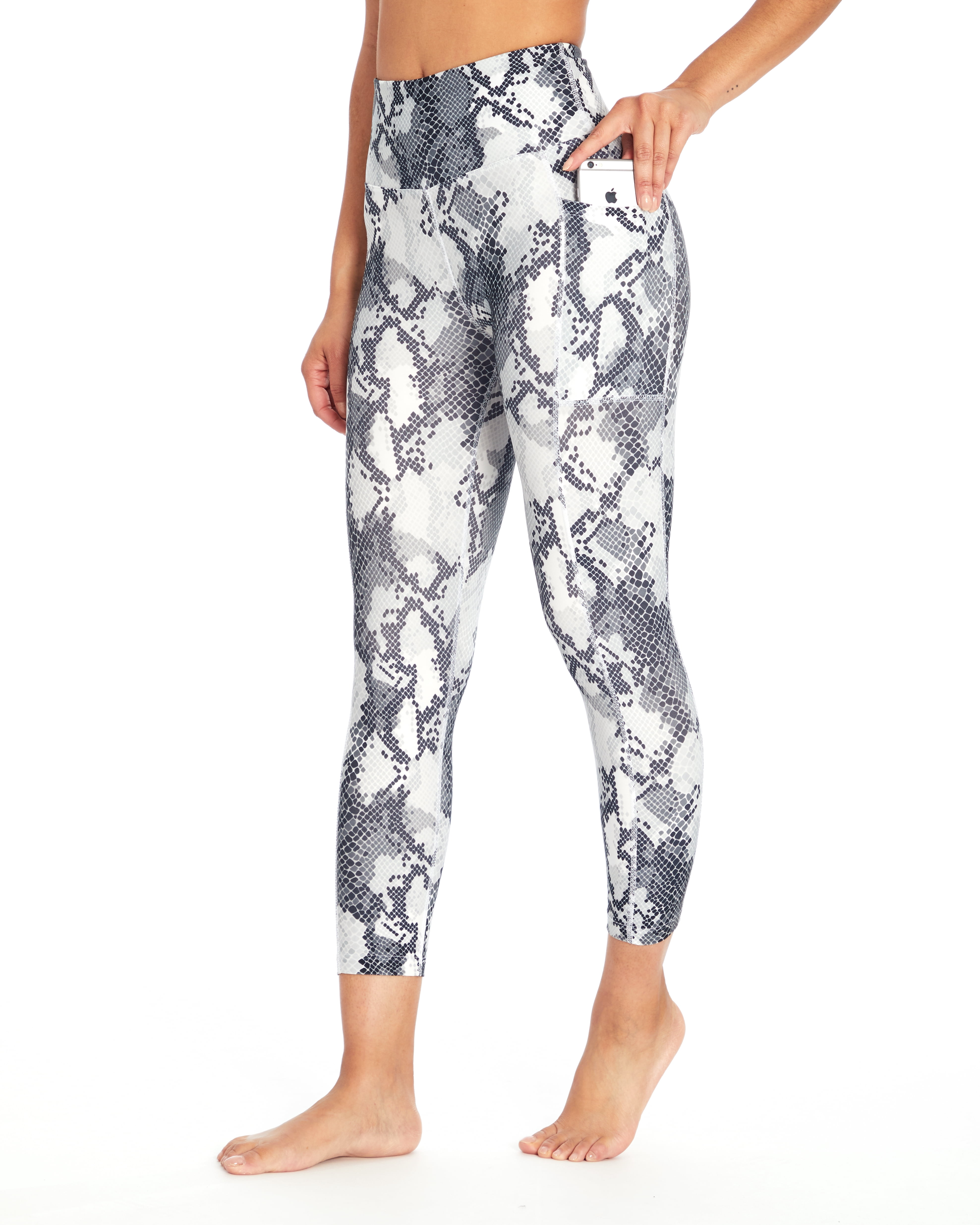 High Rise Flat Waist Mid-Calf Capri - Walmart.com