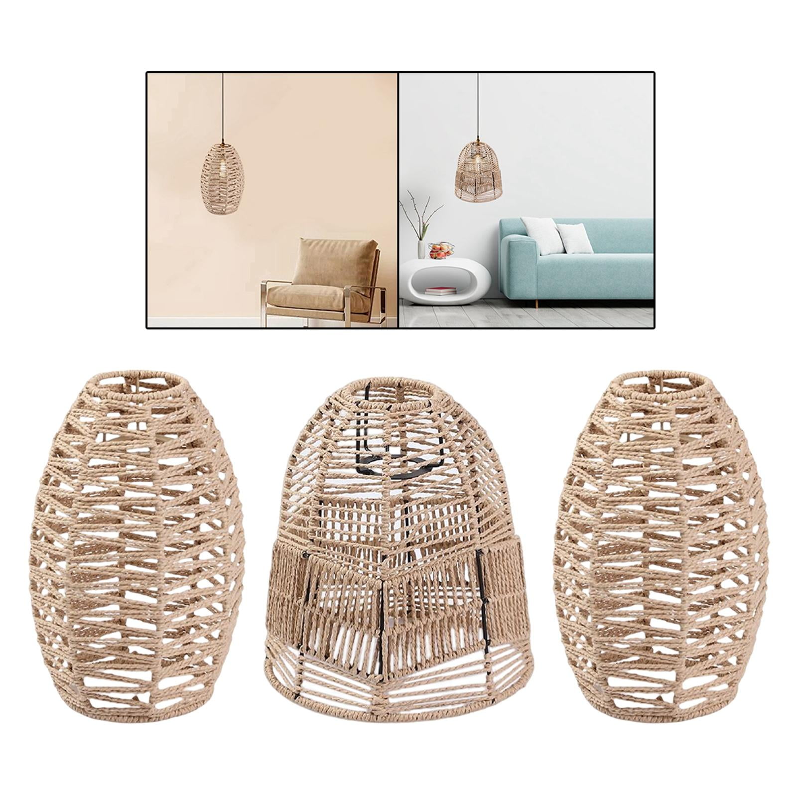 Click here for Elodie 3pcs Pendant Lamp Shade Paper Rope Rattan W... prices
