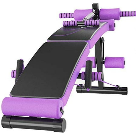 Weight Bench Adjustable, Folding Workout Bench Multi-Function Utility ...
