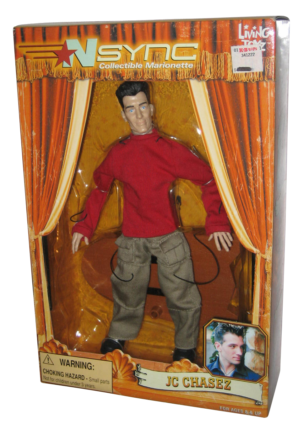 N'Sync Collectible Marionette JC Chasez Living Toyz Doll Figure ...
