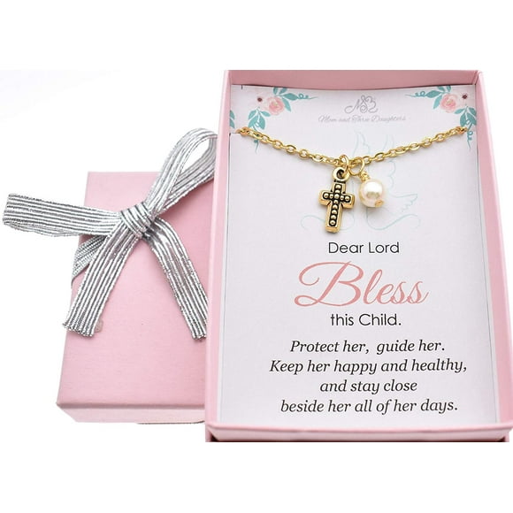 Little Girls Cross Necklace