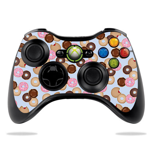 Skin Decal Wrap Compatible With Microsoft Xbox 360 Controller Donut ...