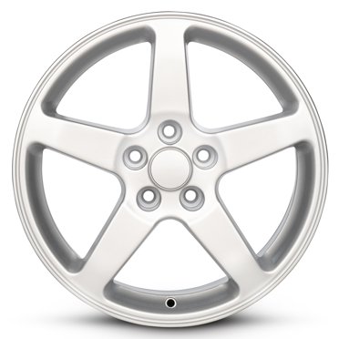 18 X 8 Reconditioned OEM Aluminum Alloy Wheel, Silver, Fits 2004-2005 ...