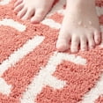 UKELER Cute Strawberry Shape Bathroom Rug for Kids Non Slip Absorbent ...