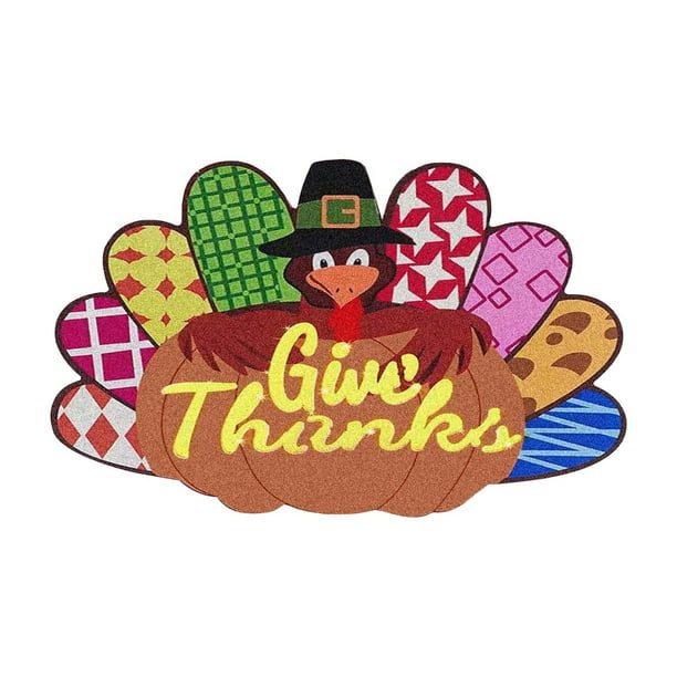 Alfombra Con Forma De Pavo De Acción De Gracias 31,5 | Bodega Aurrera ...