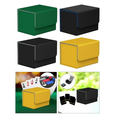 Trading Card Deck Case,Trading Card Deck Box Holder Large Card Dividers ...