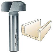 Whiteside 6220, CNC Spoilboard Surfacing Router Bit, 1/2" Shank ...