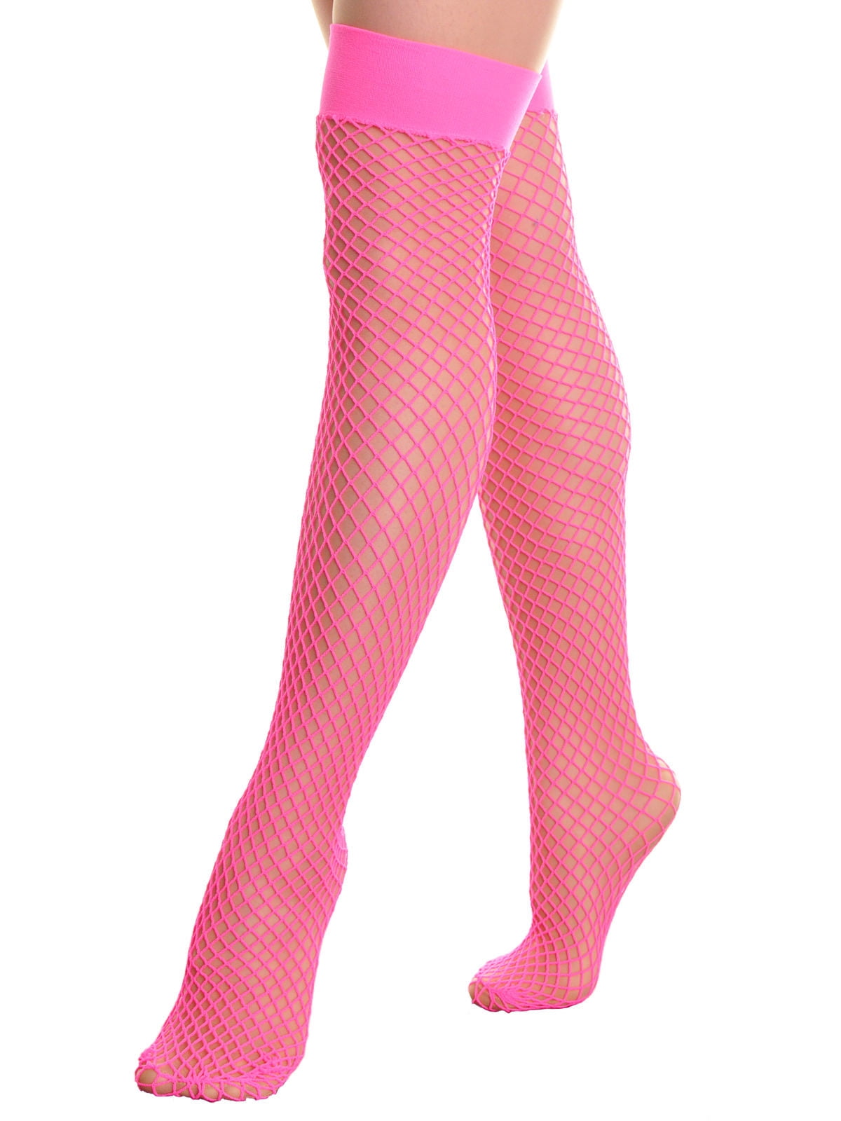 Angelina Neon Diamond Net Thigh High (1 or 6 Pack) - Walmart.com