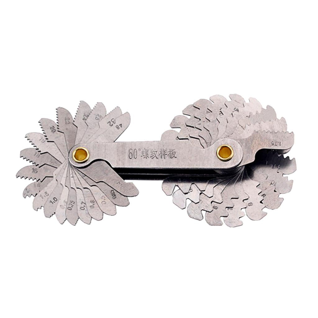 Medidor de Rosca de Tornillo de Precisión Yotijar Calibre Métrico de ...