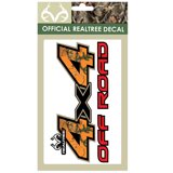 Realtree 4X4 Off Road Contour-Cut Decal Includes Two 6.25" x 13.25 ...