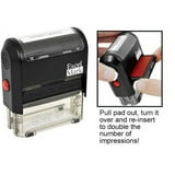 ORIGINAL Self Inking Rubber Stamp - Red Ink (42A1539WEB-R) - Walmart.com