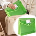 CoreLiving Plastic Envelopes, Clear File Folders for Documents, Letter ...