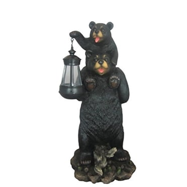Summerfield Terrace BLACK BEAR SOLAR STATUE - Walmart.com