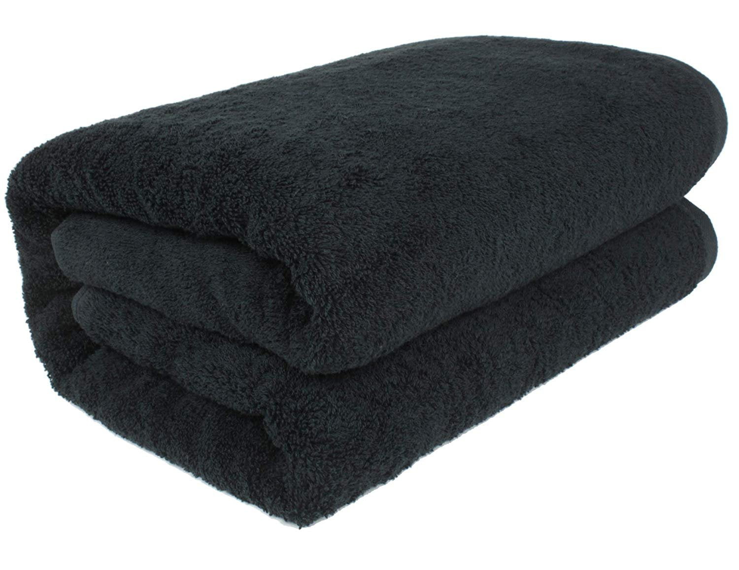 SALBAKOS 40" x 80" Bath Sheet / Black - Walmart.com