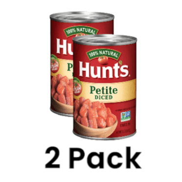 Hunt's Natural Diced Tomatoes with Basil, Garlic & Oregano, 14.5 oz ...