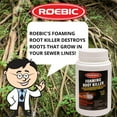 Roebic Tree Root Killer, Foaming Chemical Drain and Sewer Line Pipe ...
