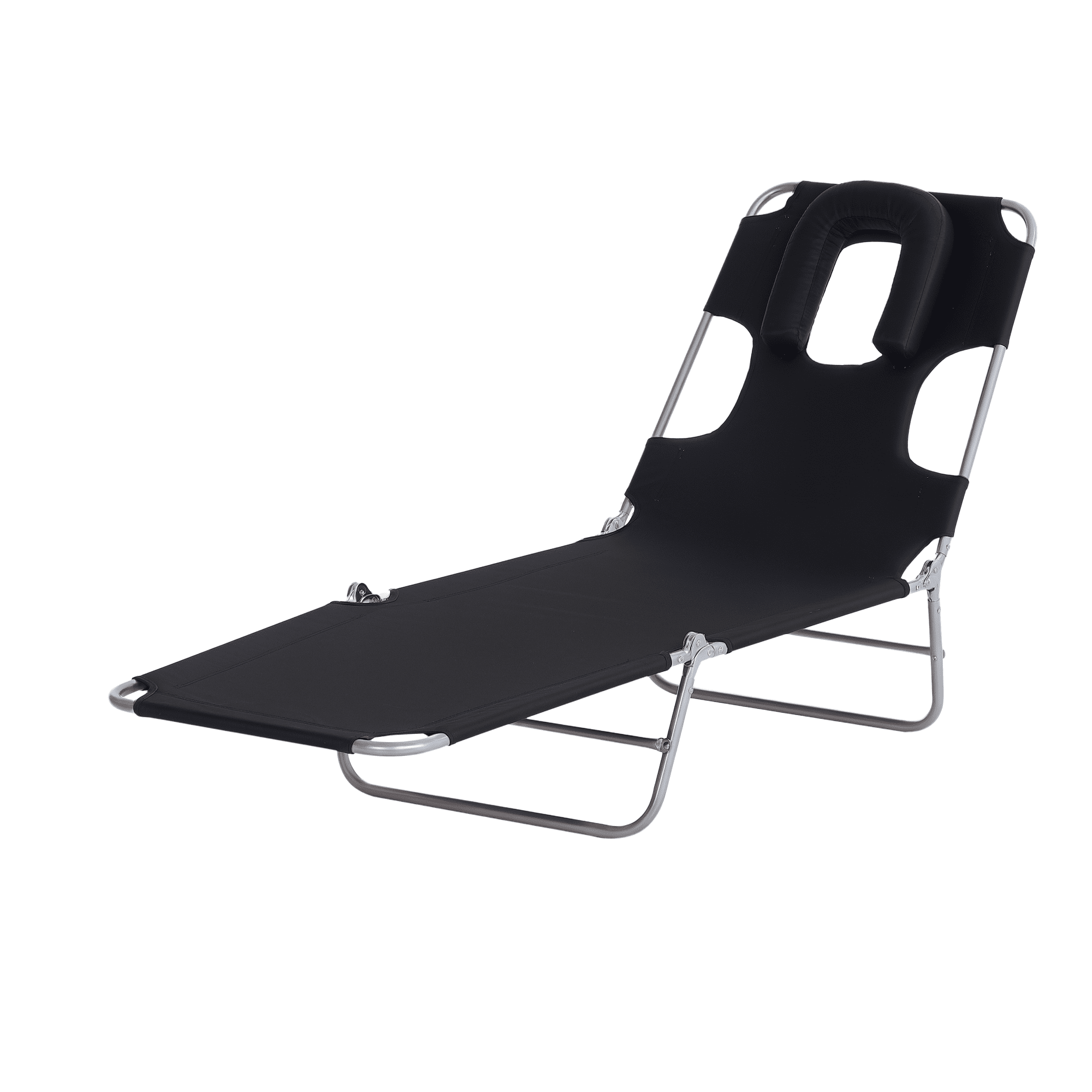 Click here for Outsunny Adjustable Folding Chaise Lounge With Fac... prices