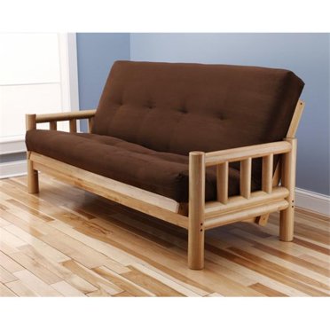 Albany Futon in Rustic Walnut Finish, Multiple Colors - Walmart.com