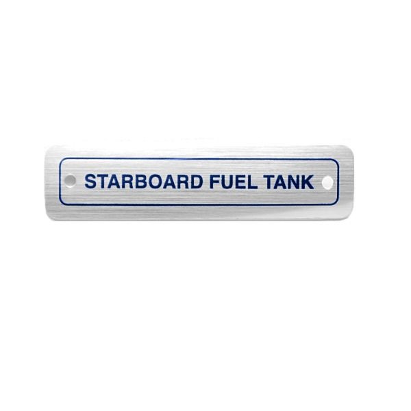 Sea Ray 1698951 Starboard Fuel Tank Boat Vinyl Label / Sticker ...