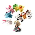 Child Baby Animal Hand Sock Glove Puppet Zoo Finger Sack Plush Toy ...
