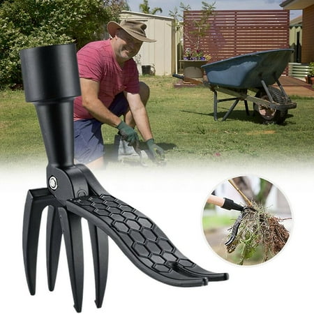JOYWE Weeder Stand Up Weed Extractor Claw Garden Root Remover Manual ...