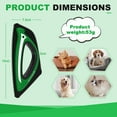 PcEoTllar Pet Hair Remover Green, Reusable Dog and Cat Hair Brush for ...