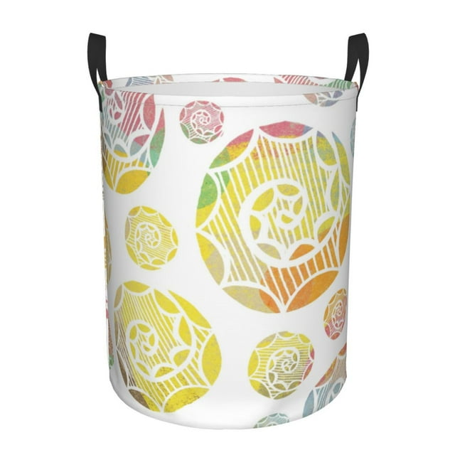 LNWH Laundry Basket, Abstract Line Graffiti Pattern Foldable Laundry ...