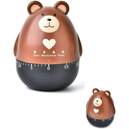 SHTUUYINGG 1 Pieces Rotating Mechanical Alarm for Cooking, Cartoon ...